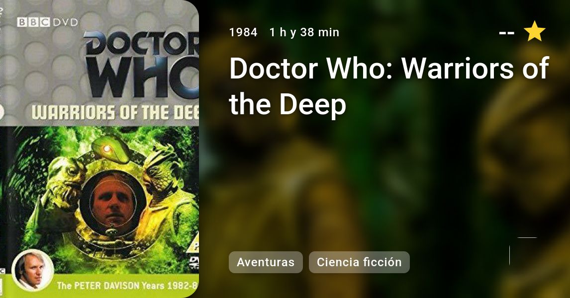 Doctor Who: Warriors of the Deep (1984) - PlayMax