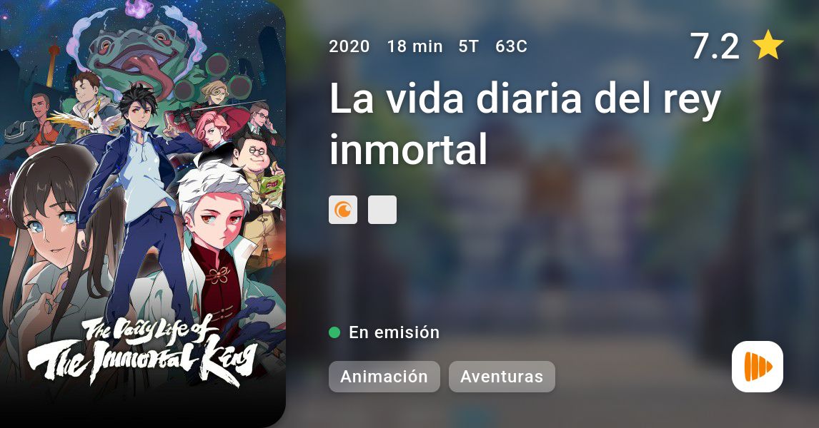 La vida diaria del rey inmortal (2020) - PlayMax