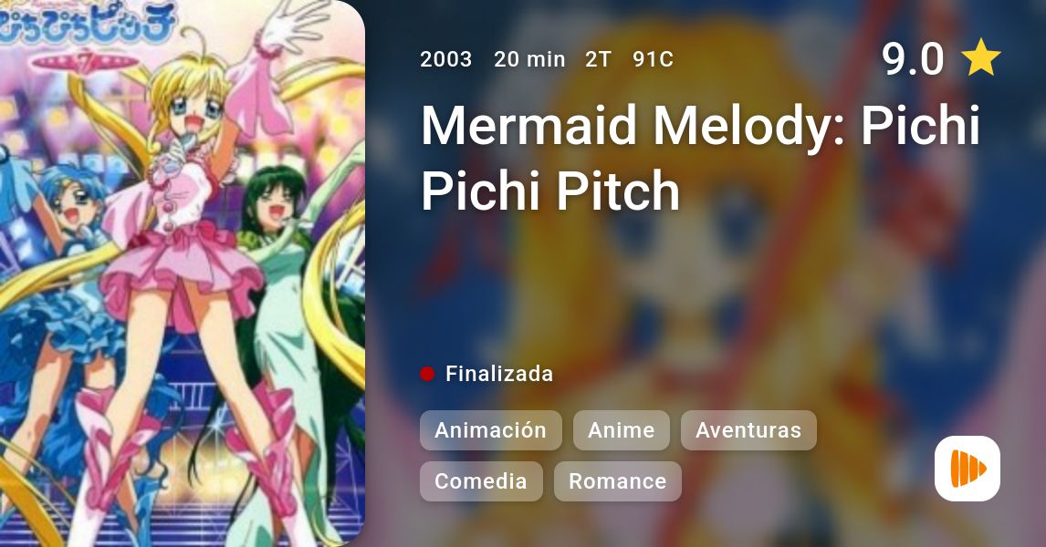 Mermaid Melody: Pichi Pichi Pitch (2003) - PlayMax